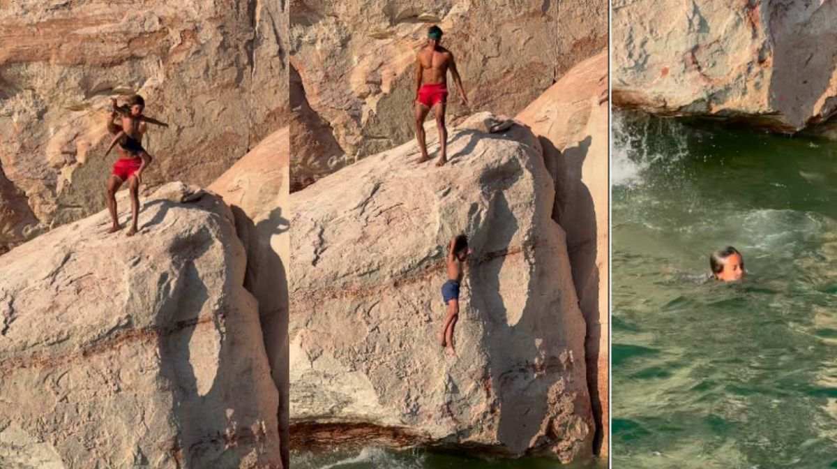 7 വയസുള്ള മകനെ കടലിലേക്ക് വലിച്ചെറിഞ്ഞ് ഇന്‍ഫ്ലുവന്‍സര്‍; വിമര്‍ശനത്തിന് പിന്നാലെ ന്യായീകരണം ...