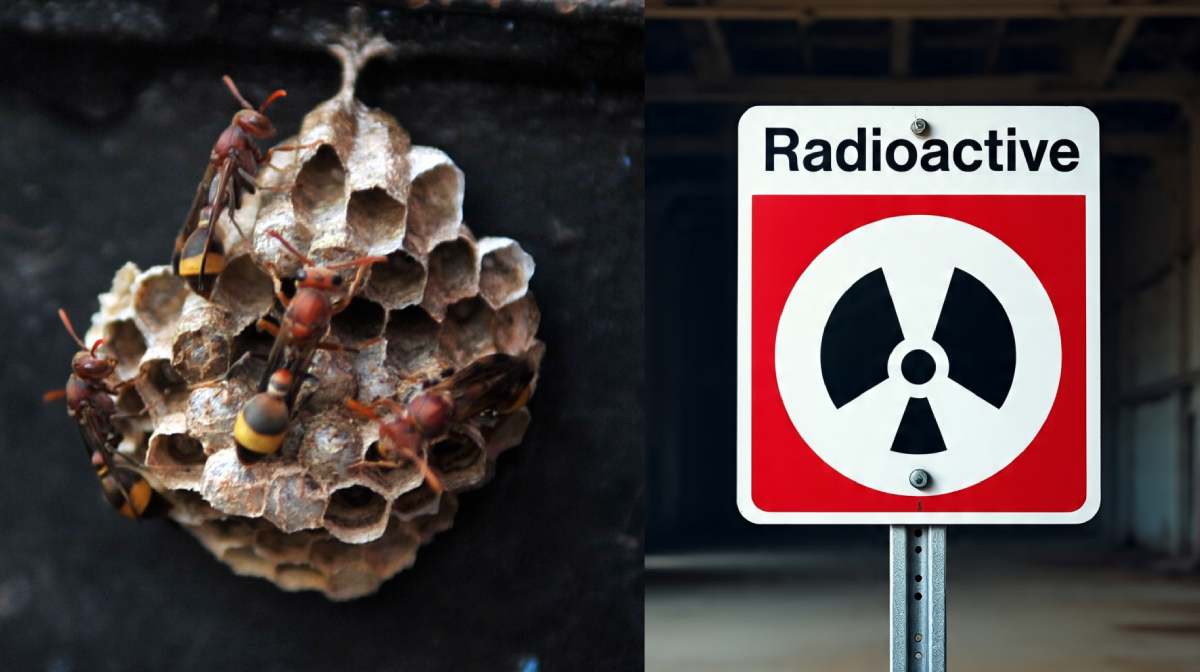 ആണവായുധം കടന്നലോ?; റേഡിയോ ആക്ടീവ് കടന്നല്‍ കൂട് കണ്ട് അന്തംവിട്ട് ...
