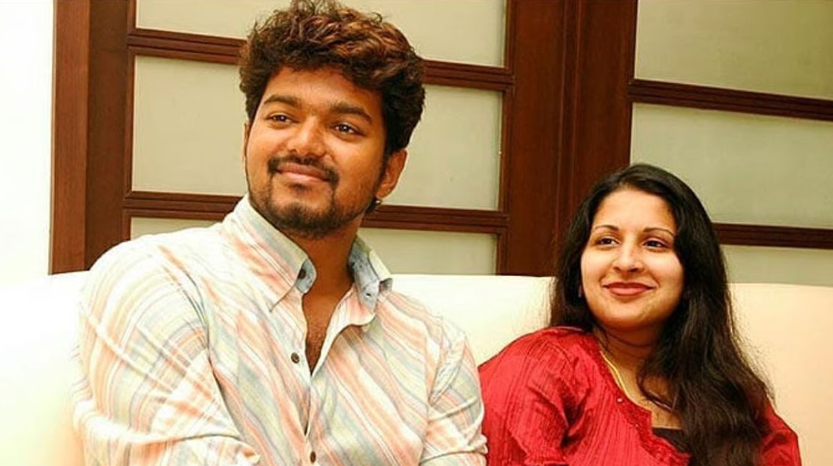 വിജയ്‍‍യും സംഗീതയും വീണ്ടും ഒന്നിച്ചു? | Tamil Nadu CM Vijay and Wife ...