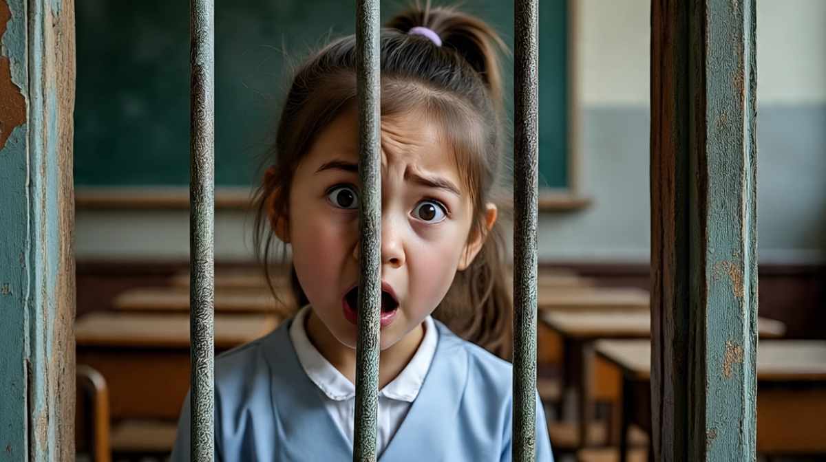 രണ്ടാംക്ലാസ് വിദ്യാര്‍ഥിനി ഒരു രാത്രി മുഴുവന്‍ ക്ലാസില്‍ കുടുങ്ങി; തല ...