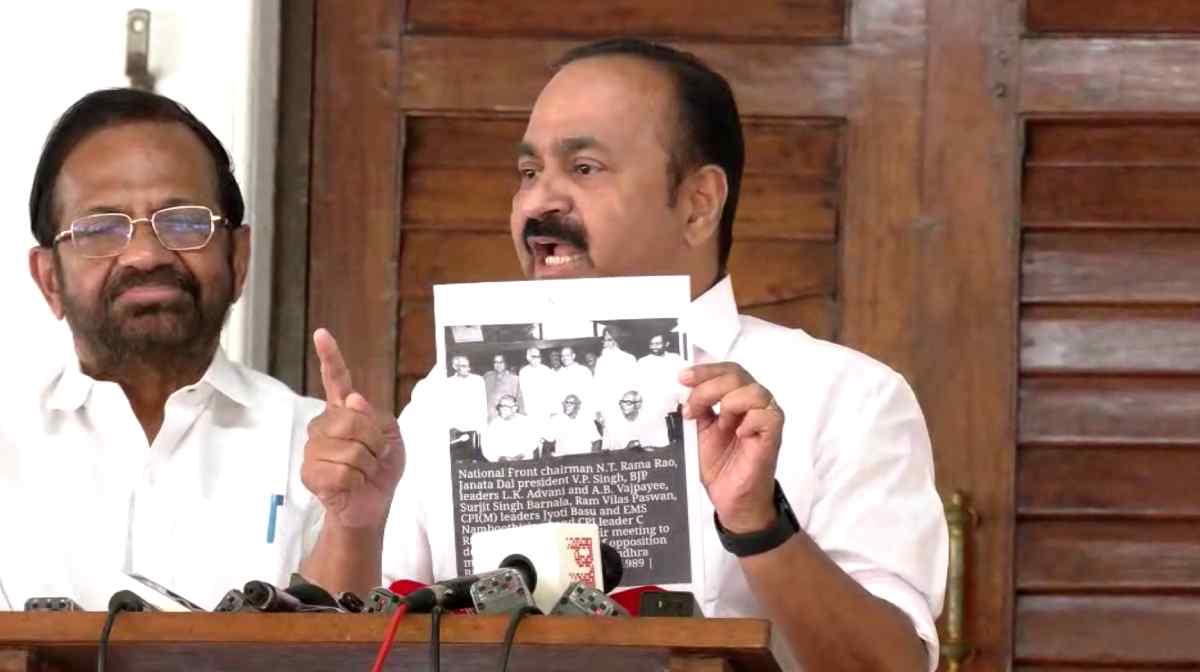 സിപിഎം–ആര്‍എസ്എസ് ബന്ധം പണ്ടേയുള്ളത്; ഇപ്പോഴും തുടരുന്നു: വി.ഡി|VD satheesan