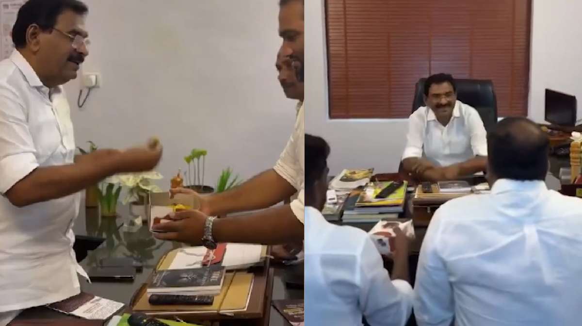 എസ്ഡിപിഐ സ്ഥാപകദിനം; ആന്‍റോ ആന്‍റണിക്ക് നേതാക്കള്‍ മധുരം നല്‍കിയത് വിവാദത്തില്‍ | SDPI reel ...