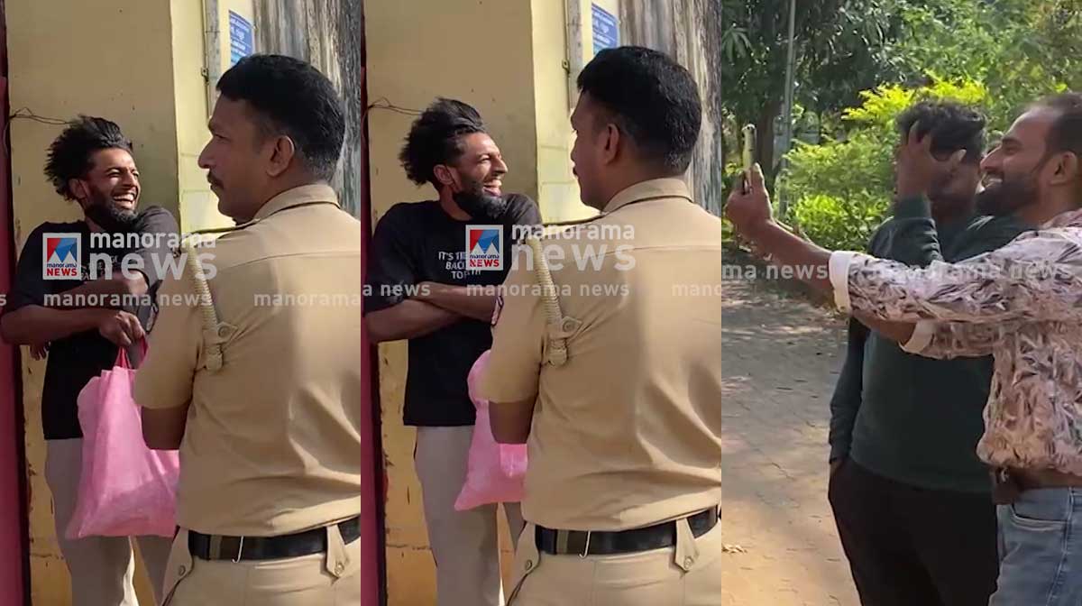 ജയില്‍ കവാടത്തില്‍ യുട്യൂബര്‍ മണവാളന്റെ റീല്‍ ഷൂട്ട്; പൊലീസ് ...