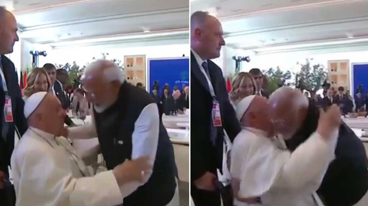 Pope Francis | Narendra Modi | മാര്‍പാപ്പയുടെ കൈപിടിച്ച് ലോകനേതാക്കള്‍