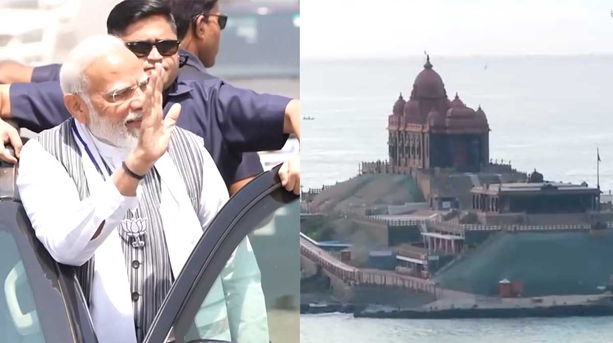 വിവേകാനന്ദപ്പാറയില്‍ ധ്യാനനിമഗ്നനാകാന്‍ മോദി; വന്‍ സുരക്ഷാവിന്യാസം