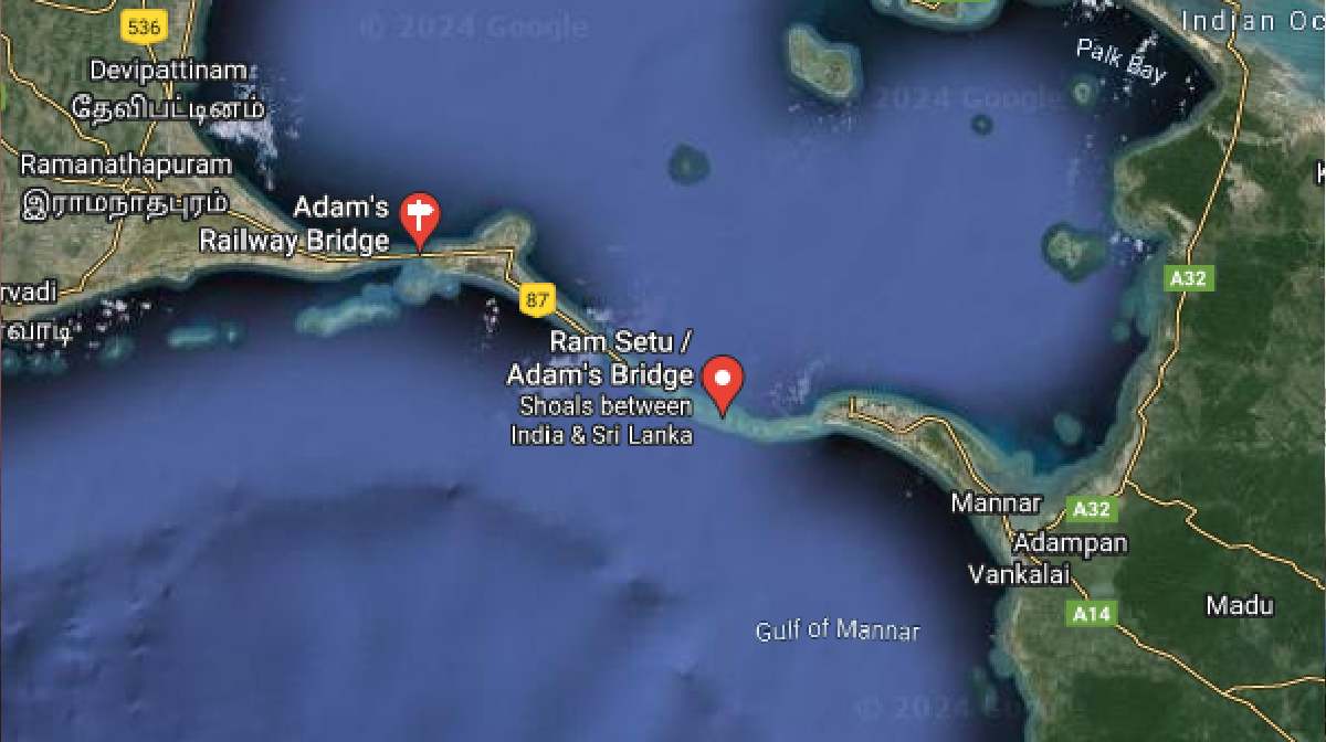 ISRO | Ram Setu | NASA | രാമസേതുവിന്‍റെ ആദ്യ സമുദ്രാന്തര്‍പ്പാത ഭൂപടം തയാര്‍; വെളിപ്പെടുത്തി ഐ ...