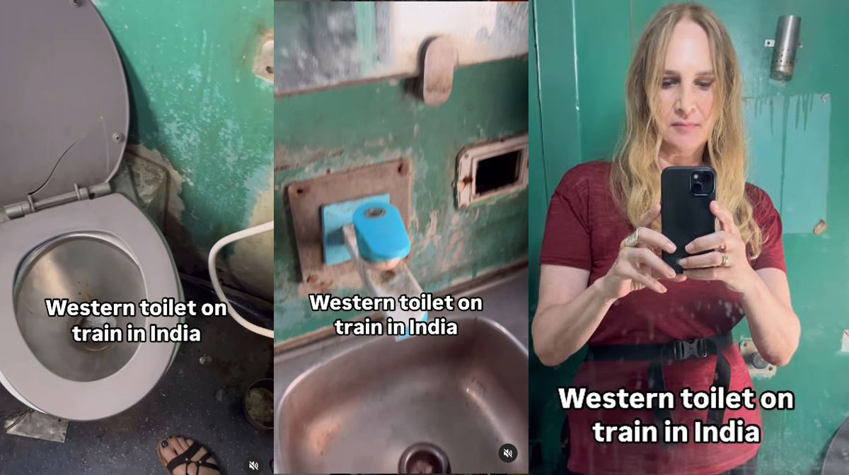 ‘പാശ്ചാത്യരുടെ കക്കൂസിന്‍റെ ഇന്ത്യയിലെ അവസ്ഥ’ | Indian Railway Toilet | Indian Railway | Toilet ...