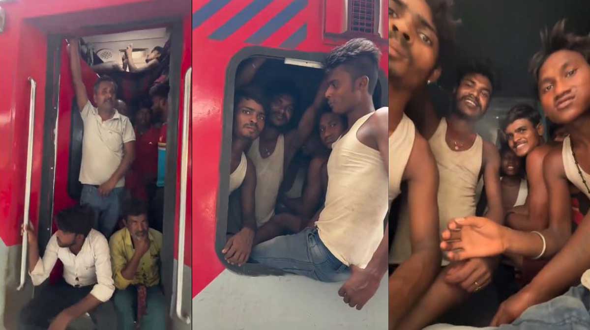 Jan Seva Express | Indian Railway | ട്രെയിനിലെ ശുചിമുറിയില്‍ പത്തു പേര് ...