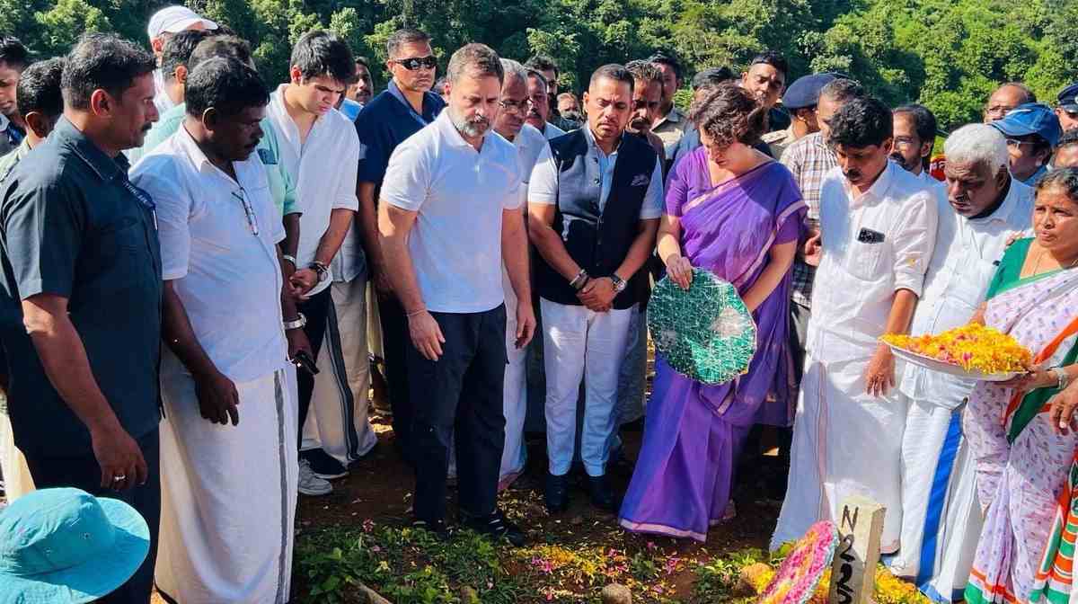 ചൂരൽമലയെ ചേർത്തുപിടിച്ച് പ്രിയങ്ക | Chooralmala | Priyanka Gandi