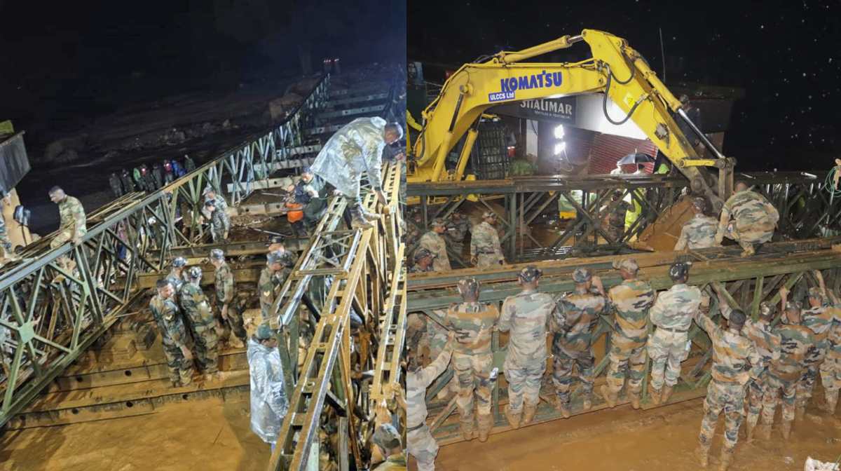 Bailey Bridge | Wayanad Rescue | സൈന്യത്തിന്‍റെ രാപ്പകല്‍ അധ്വാനം ...