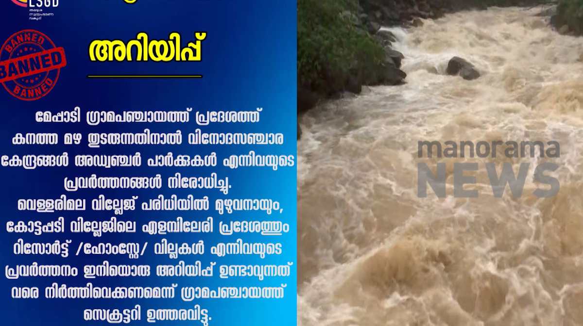 'മഴയുടെ തീവ്രത കൂടിക്കൊണ്ടേയിരുന്നു; അപകടം മണത്തു അപ്പോള്‍ തന്നെ ...