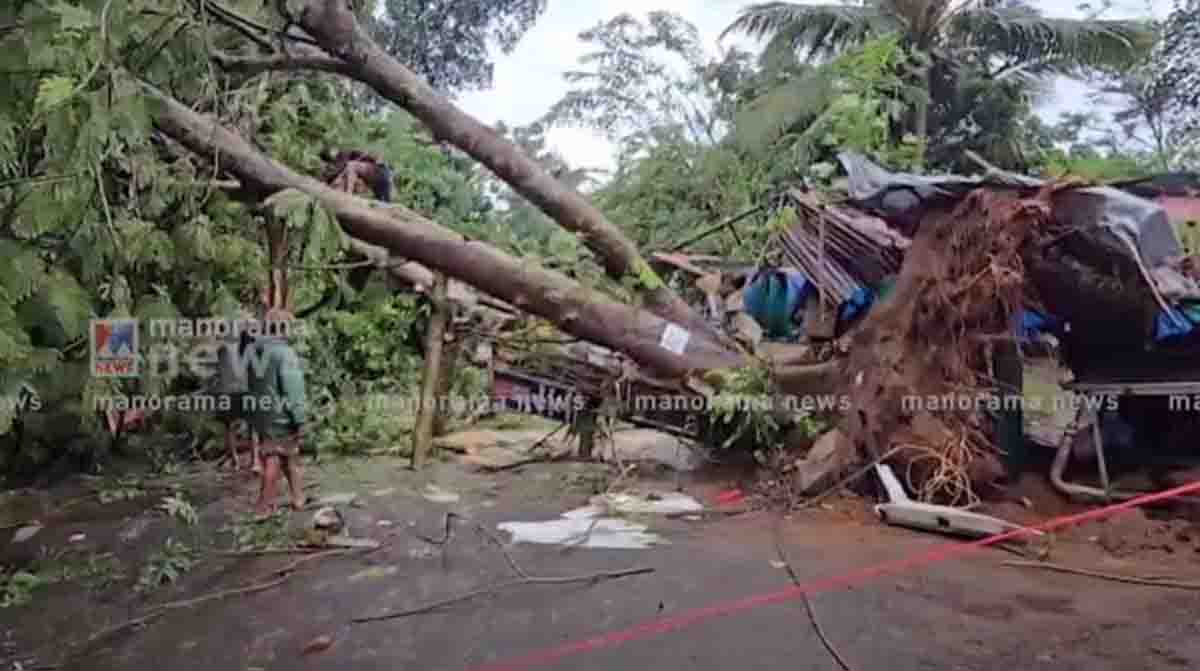 ചാലക്കുടിയില്‍ ചുഴലി ആഞ്ഞടിച്ചു; പരക്കെ നാശനഷ്ടം | Chalakudy
