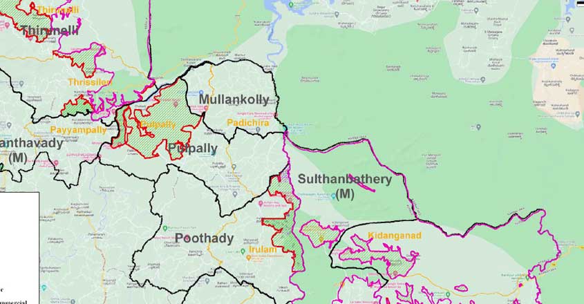 പുതിയ ഭൂപടത്തിലും പിഴവ്; ഒരേ സര്‍വേ നമ്പര്‍ ബഫര്‍ സോണിന് അകത്തും പുറത്തും | Buffer zone | ESZ ...