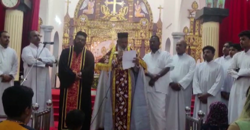 മുഖ്യമന്ത്രി രാഷ്ടീയലക്ഷ്യങ്ങള്‍ വച്ച് സഭയെ ഭിന്നിപ്പിക്കാന് ...