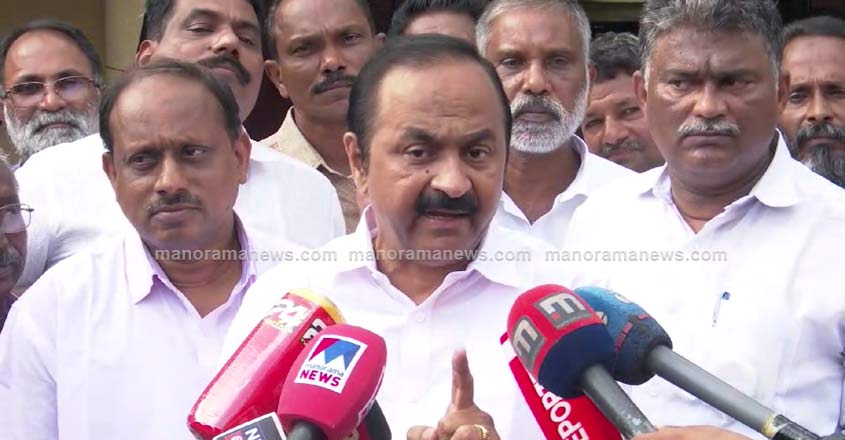 ‘കായികമായി നേരിട്ടാല്‍ തലസ്ഥാനം വരെ മുഖ്യമന്ത്രി കരിങ്കൊടി കാണും' | VD Satheesan | pinarayi ...