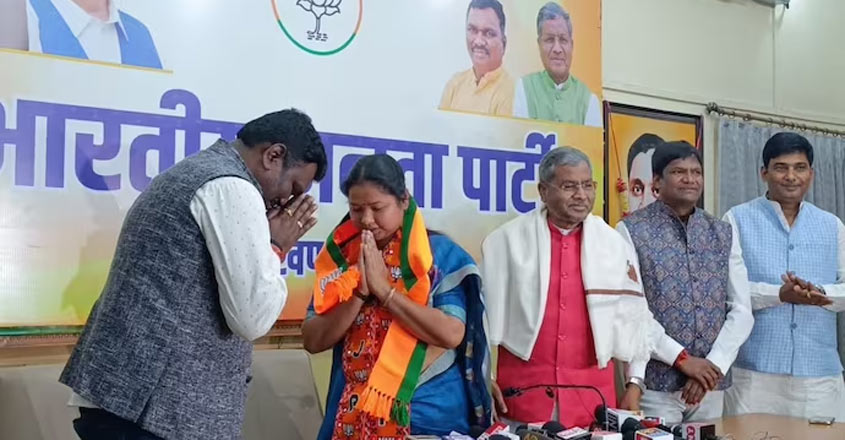 Jharkhand | Geeta Koda| ജാര്‍ഖണ്ഡിലെ കോണ്‍ഗ്രസിന്‍റെ ഏക എം.പി ബിജെപിയില്‍