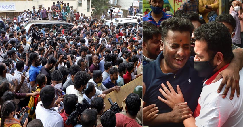 കർണാടക നിശ്ചലം; പൊട്ടിക്കരഞ്ഞ് താരങ്ങളും ആരാധകരും; ‘പവർ സ്റ്റാ ...