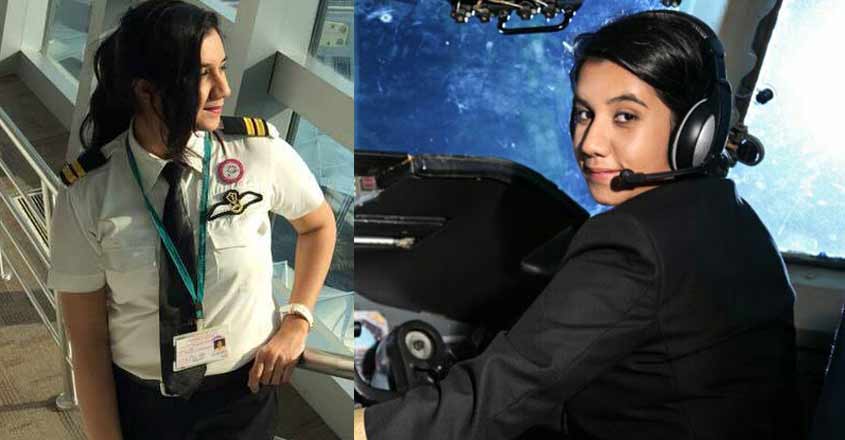 വയസ് 25; ഇന്ത്യയിലെ പ്രായം കുറഞ്ഞ വനിതാ പൈലറ്റായി അയേഷ; കയ്യടി | Ayesha ...