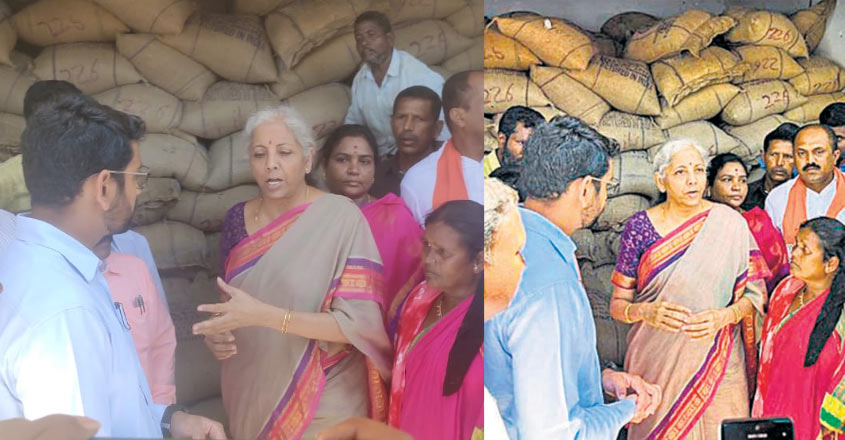 റേഷൻ കടയിൽ മോദിയുടെ ചിത്രമില്ല; കലക്ടറെ ശാസിച്ച് നിർമല; രോഷം | Ration ...