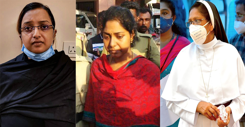 കൊലക്കേസ് പ്രതി അനുശാന്തി ജയിലിൽ കുഞ്ഞുടുപ്പ് തയ്ക്കുന്നു; സ്വപ്ന യോഗയി ...