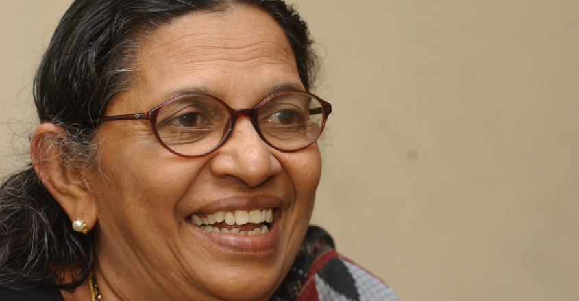 എഴുത്തുകളെല്ലാം സാമൂഹ്യയാഥാര്‍ഥ്യങ്ങളുടെ നേര്‍ബിംബം; സാറാ തോമസ് ഓര് ...