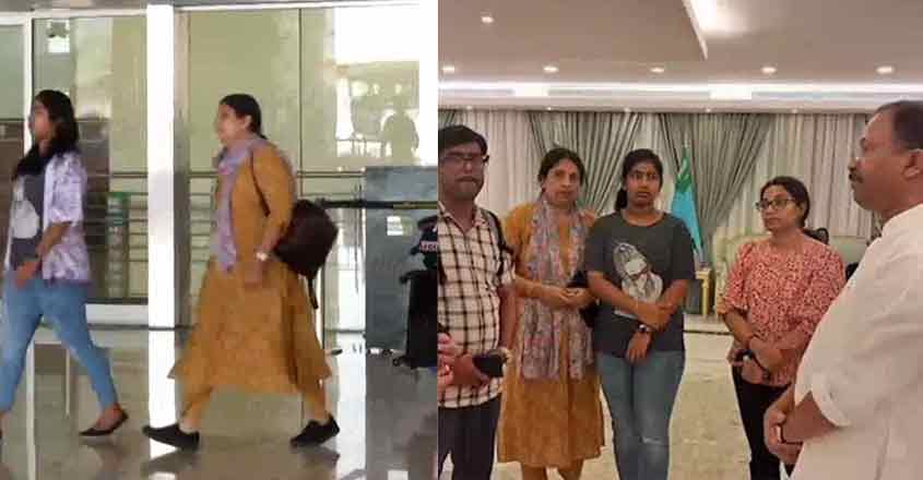 'നന്ദി'; സുഡാനിൽ കൊല്ലപ്പെട്ട ആൽബർട്ട് അഗസ്റ്റിന്റെ ഭാര്യയും മകളും കേരളത്തിലെത്തി | sudan ...