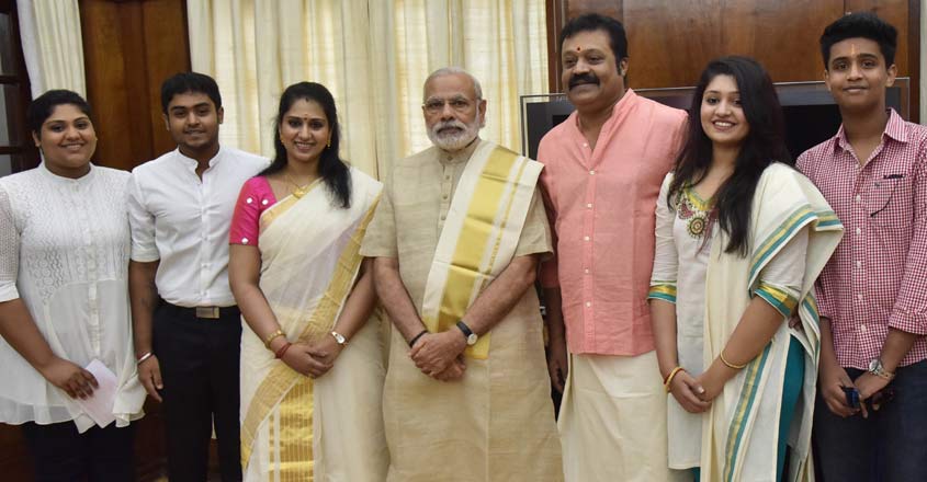 PM Modi| Suresh Gopi| സുരേഷ് ഗോപിയുടെ മകളുടെ വിവാഹം; മോദി ...
