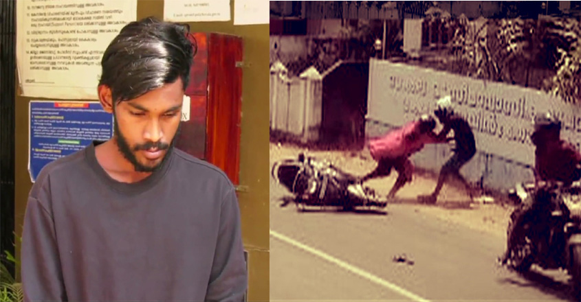 chain snatching|സ്കൂട്ടര്‍യാത്രക്കാരിയുടെ മാല പിടിച്ചുപറിച്ച സംഘത്തിലെ ...