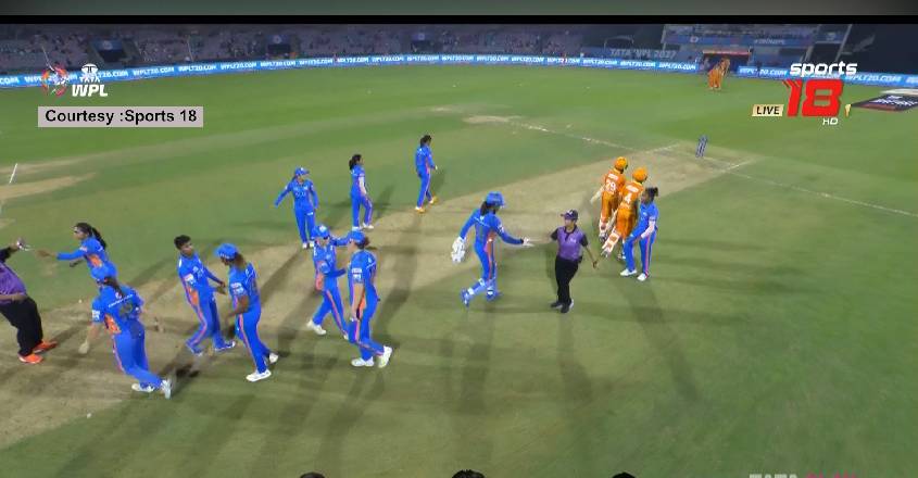 Mumbai Indians won their first win in the Women's Premier League Mumbai ...