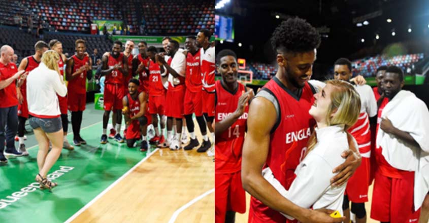 കോമണ്‍വെല്‍ത്തില്‍ ഒരു മനോഹര പ്രണയാഭ്യര്‍ഥന; ലോകം സാക്ഷി: വിഡിയോ ...