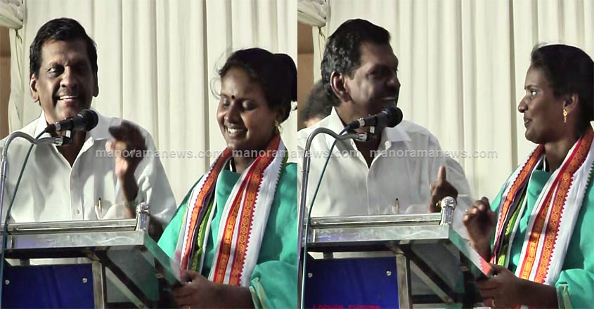 താരാര..താര പോടടാ..പി.ജെയിലെ പാട്ടുകാരനുണർന്നു, താളമിട്ട് രമ്യയും ...