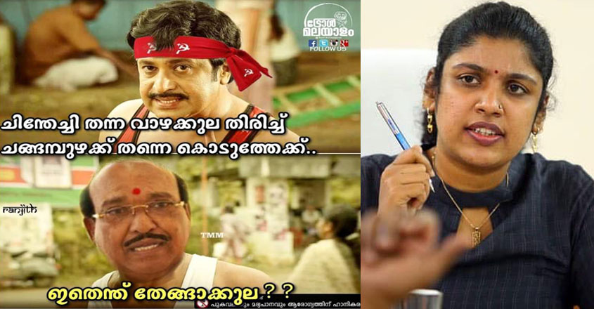 ‘വൈലോപ്പിള്ളി ഉറപ്പാണോ, വെള്ളാപ്പള്ളി എന്നല്ലല്ലോ‌..?; ചിന്തിപ്പിച്ച് ...