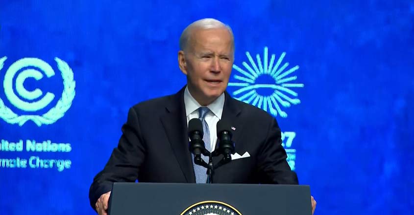 പ്രകൃതിയെ സംരക്ഷിക്കണം; നിലനില്‍പ് പ്രതിസന്ധിയിൽ; ജോ ബൈഡന്റെ ...