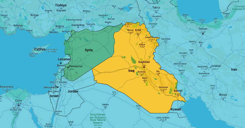 US Air Strikes | Iraq | Syria | ഇറാഖിലും സിറിയയിലും ബോംബിട്ട് അമേരിക്ക ...